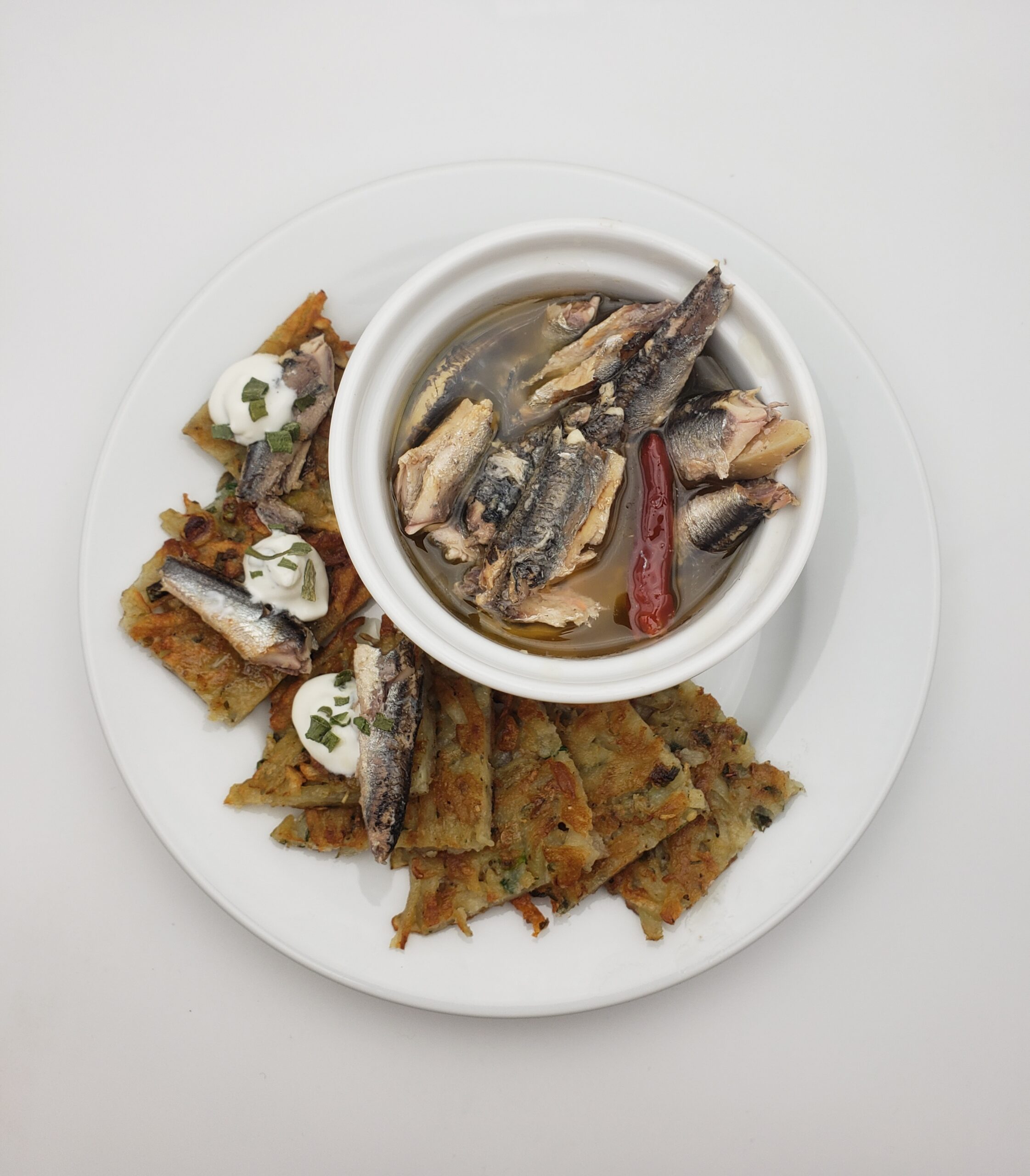 Olasagasti Anchovies a la Basque (Donostiarra) - Rainbow Tomatoes Garden