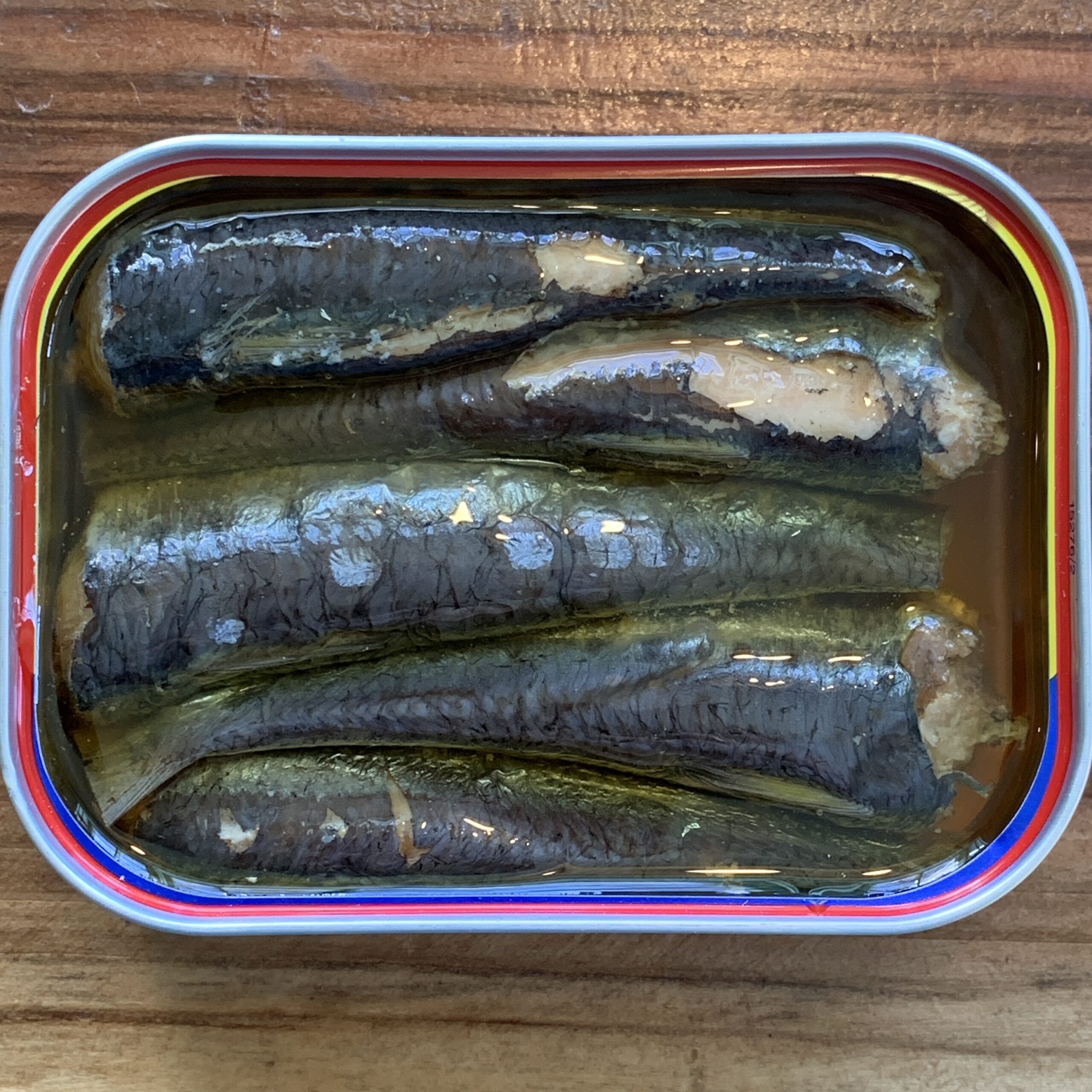 Ortiz Sardinas a la Antigua "Old Style" Sardines in Olive Oil, tin ...