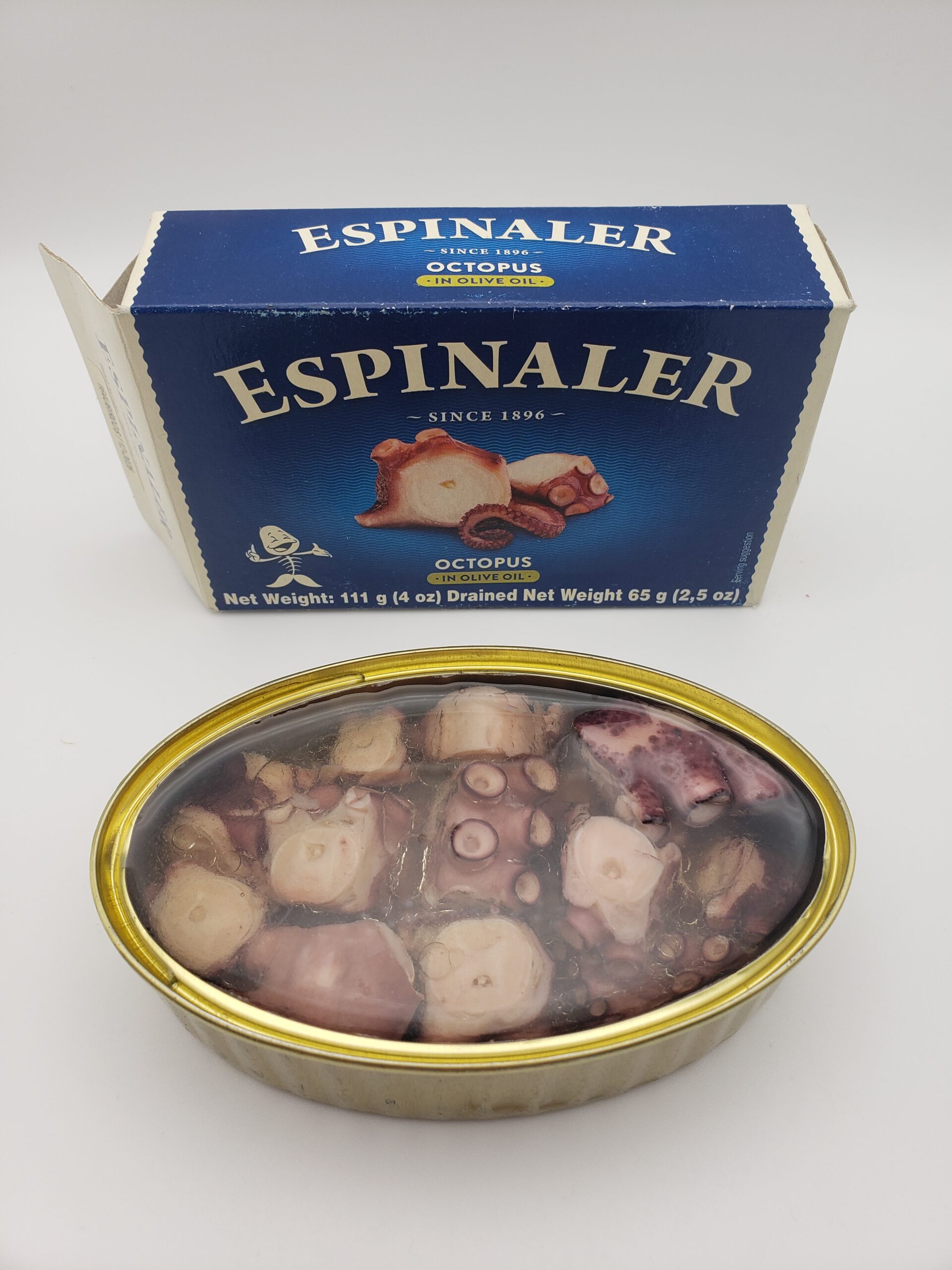 Espinaler Octopus in Olive Oil - RTG.fish - Rainbow Tomatoes Garden
