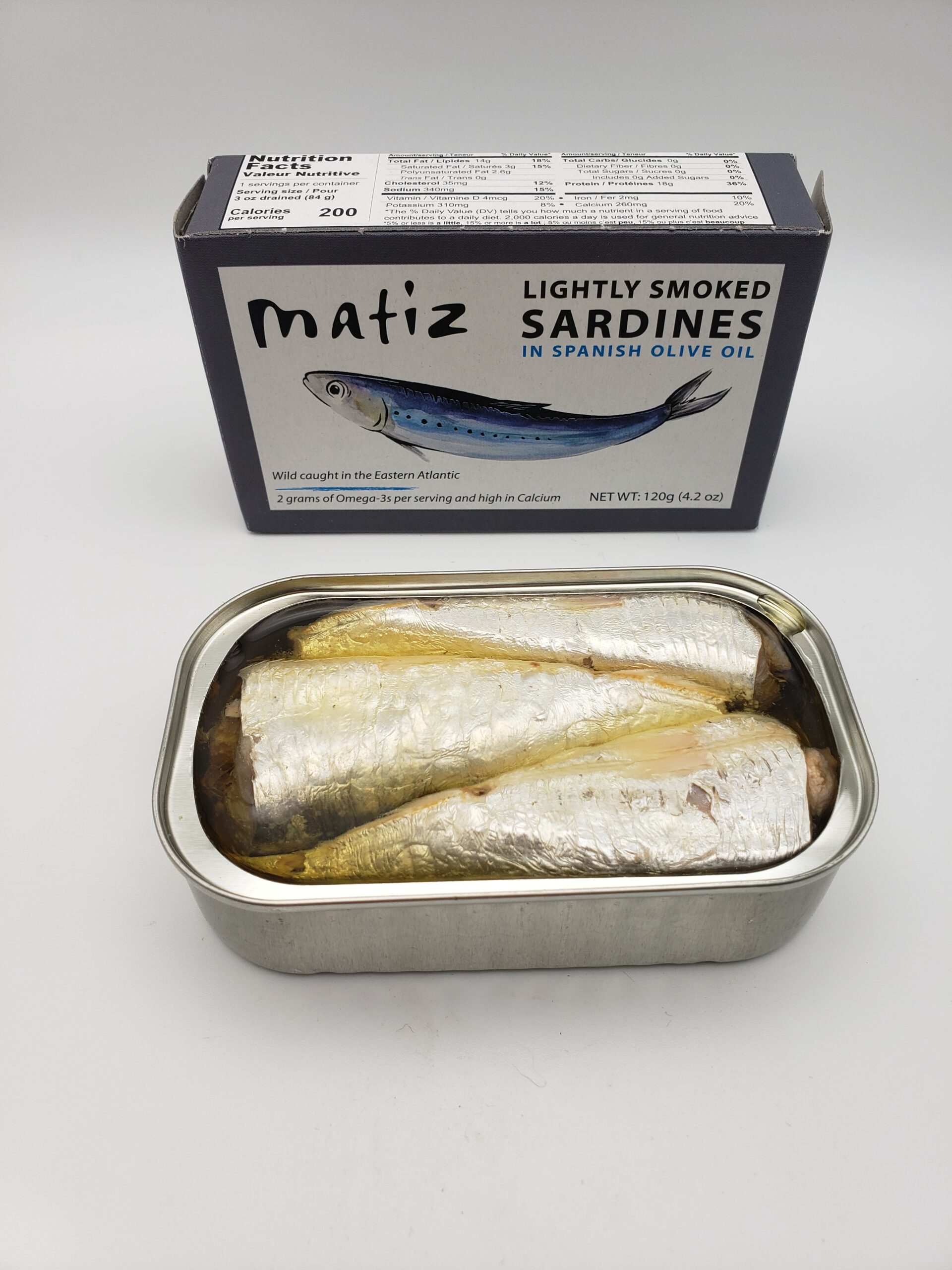 Matiz Lightly Smoked Sardines in Spanish Olive Oil - Rainbow Tomatoes ...