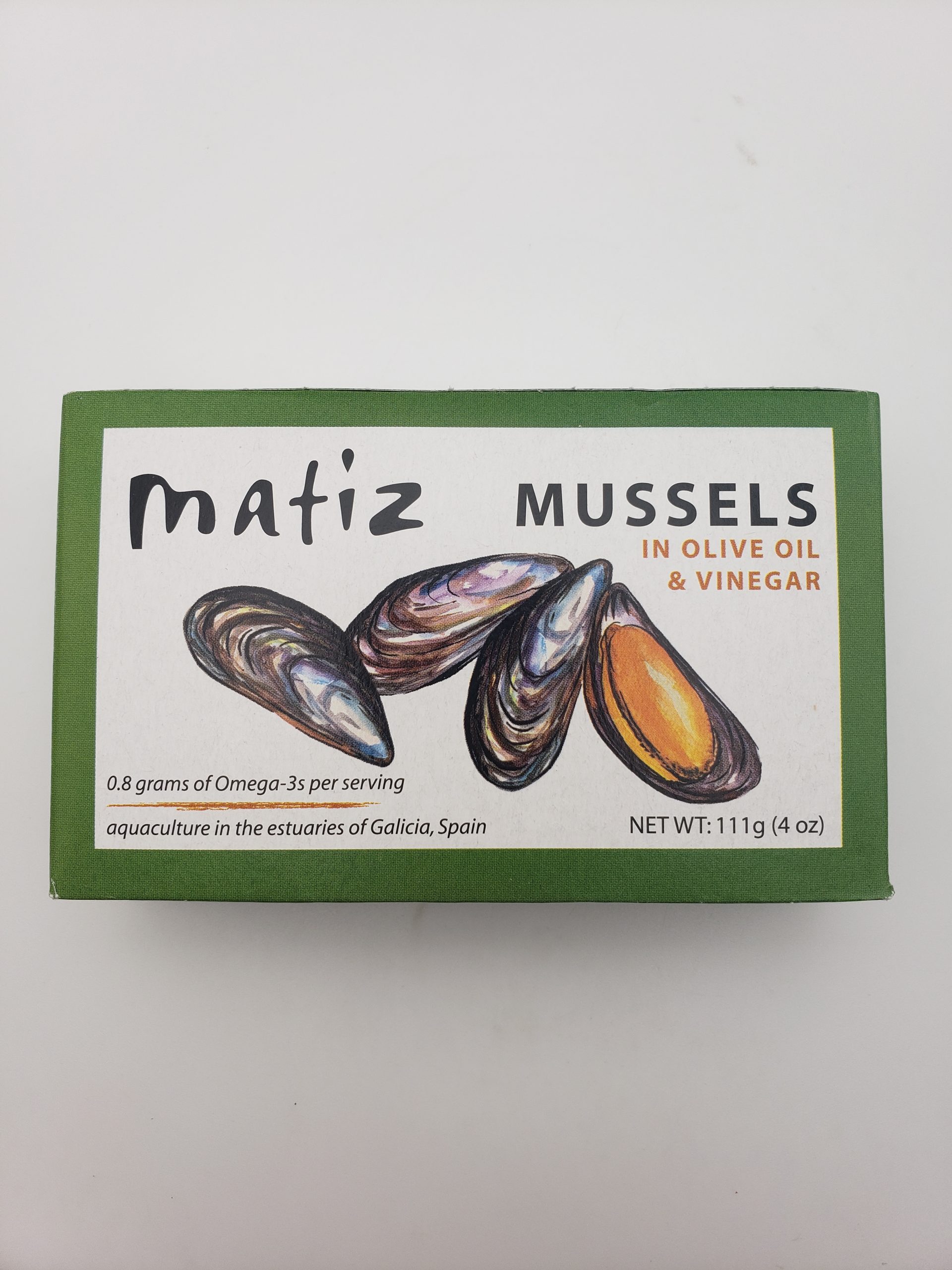 Matiz Mussels in Olive Oil & Vinegar (en Escabeche) - RTG.fish ...