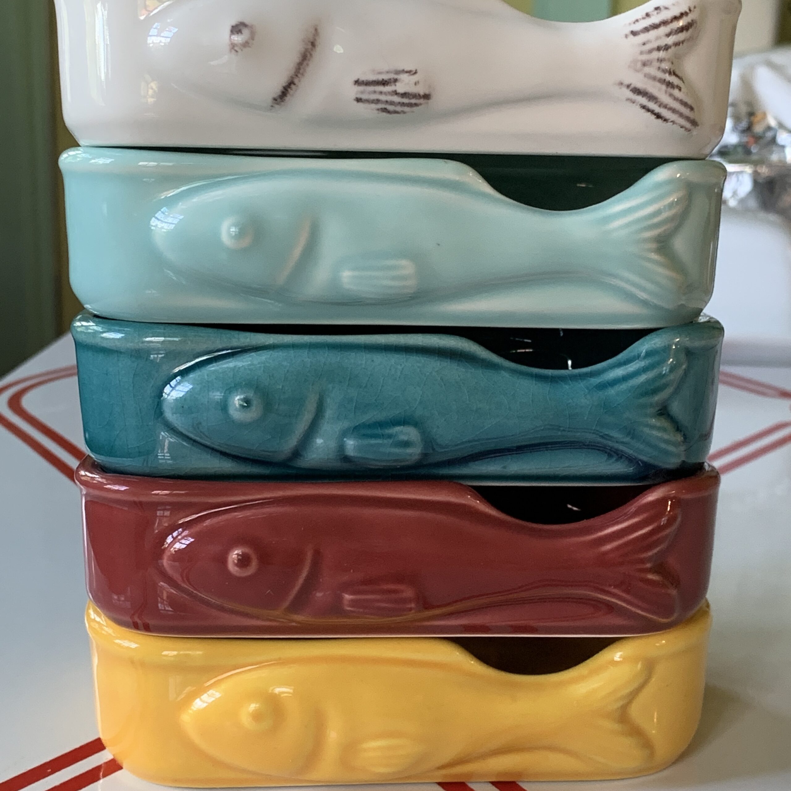 Ceramic Tinned Fish Dish - RTG.fish - Rainbow Tomatoes Garden