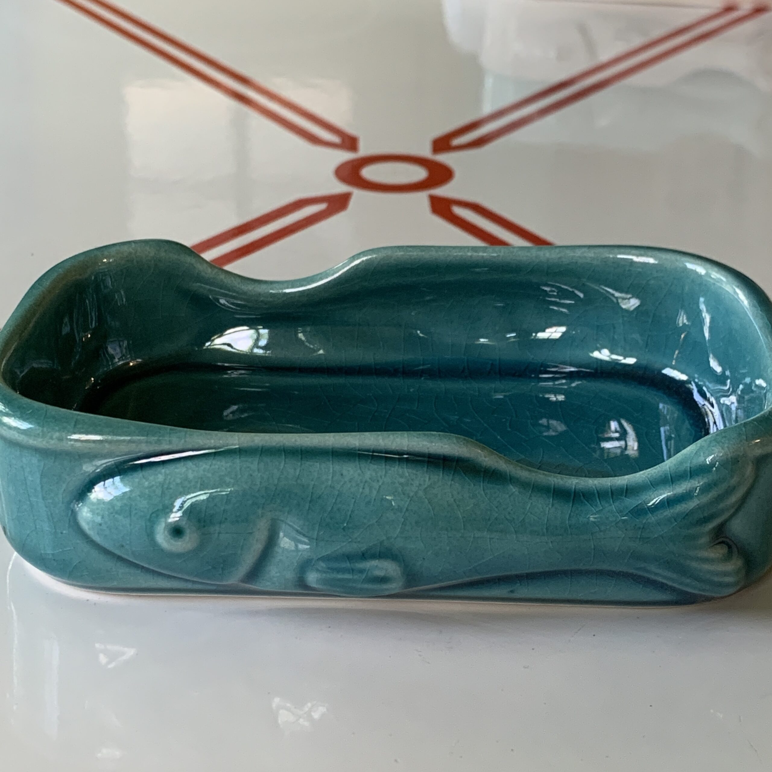 Ceramic Tinned Fish Dish - RTG.fish - Rainbow Tomatoes Garden