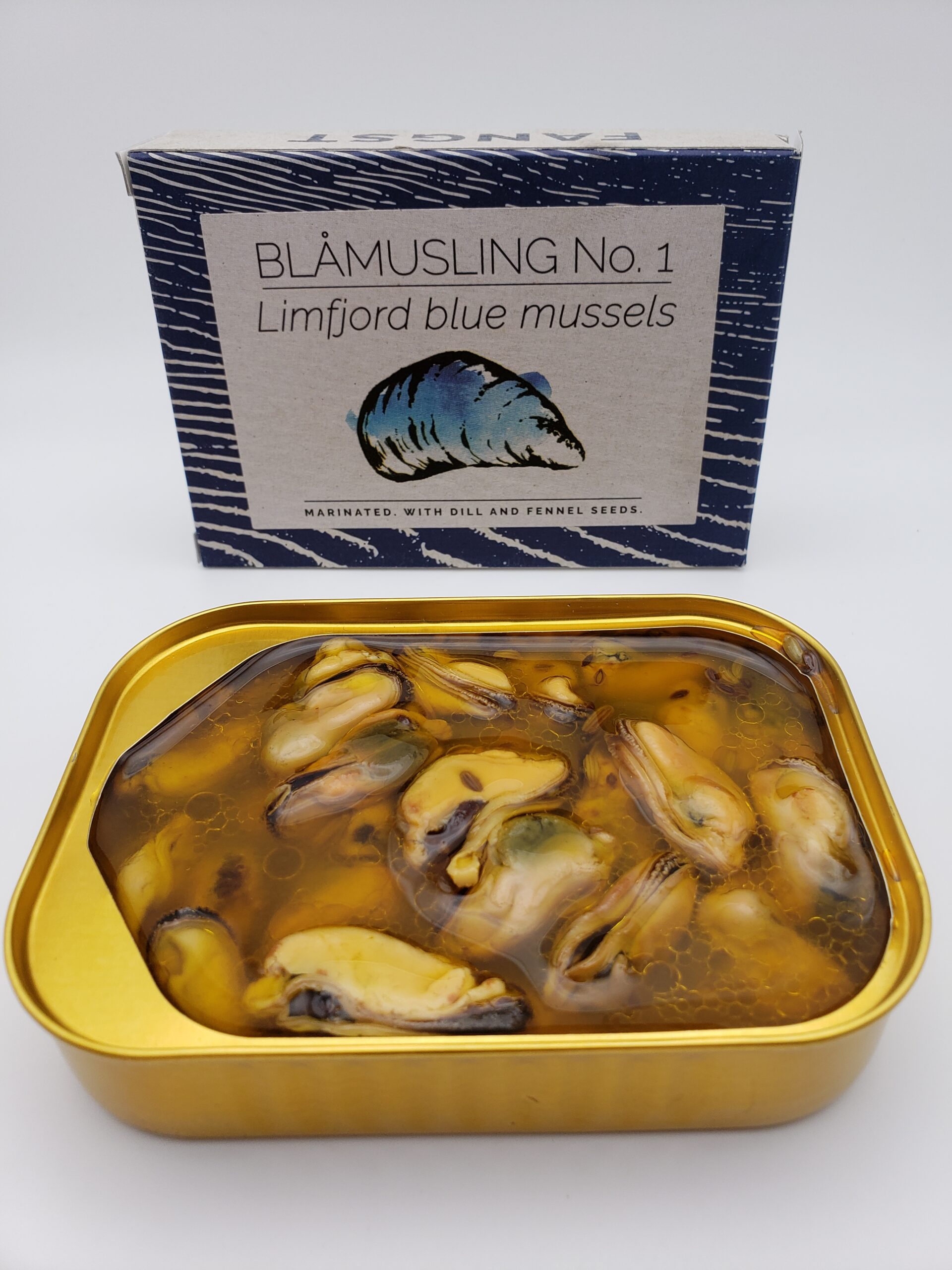 Fangst Blåmusling No. 1, Limfjord Blue Mussels Marinated w/ Dill and ...