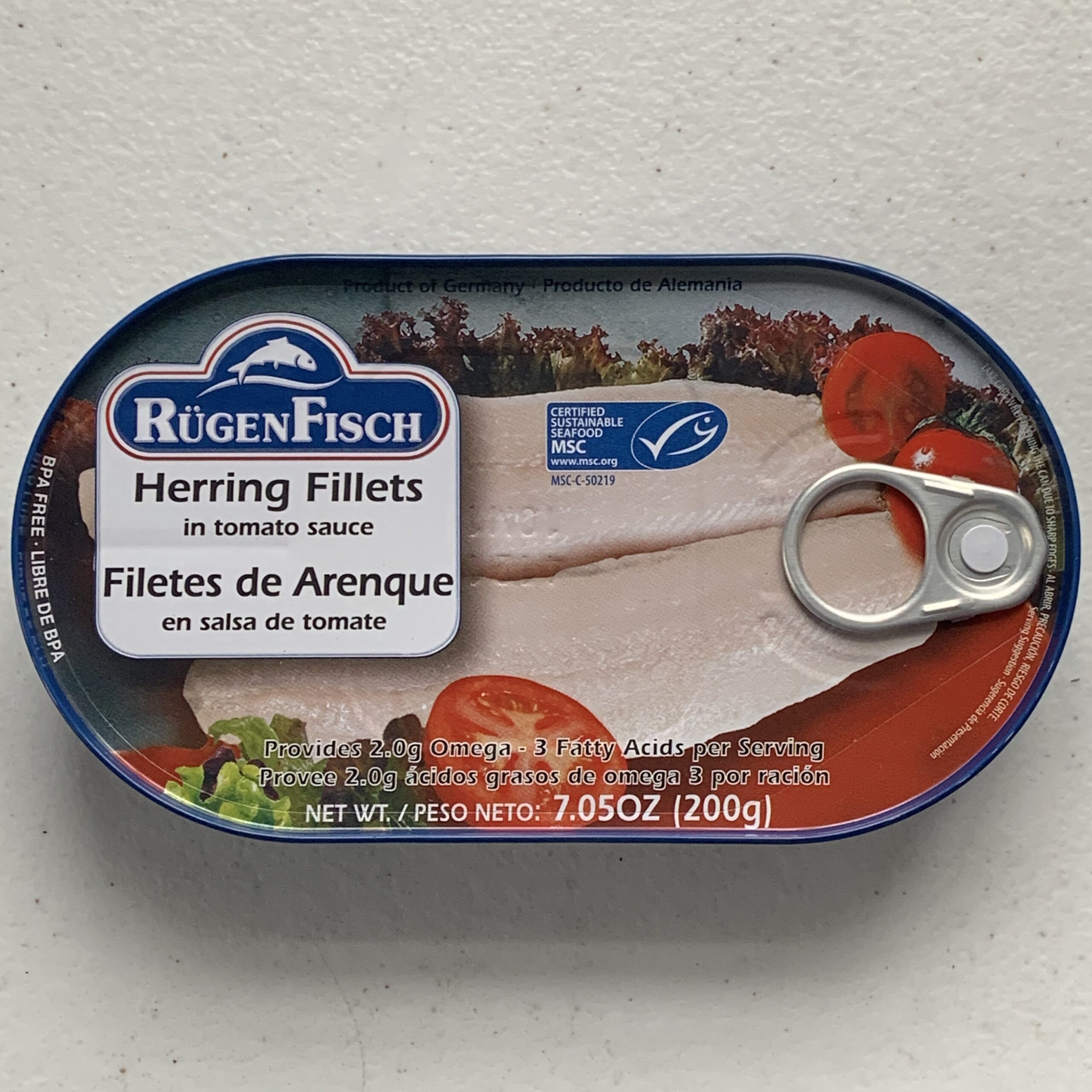 Rügen Fisch Herring Fillets in Tomato Sauce - RTG.fish - Rainbow ...