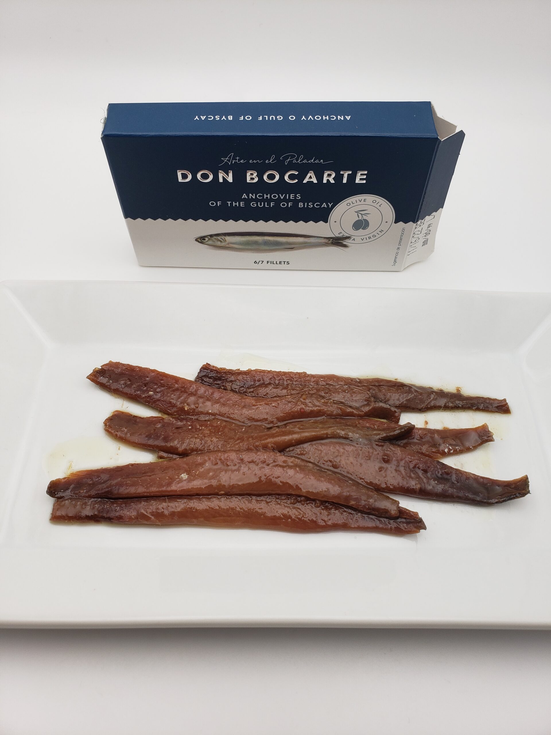 Don Bocarte Anchovy Fillets in Extra Virgin Olive Oil 6/7 (BB 08/14 ...