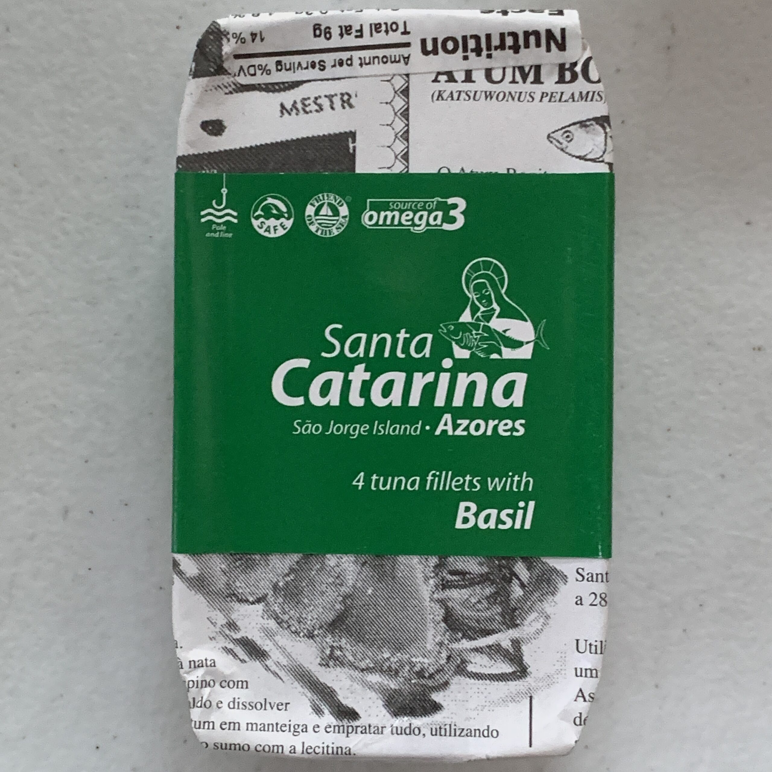 Santa Catarina Tuna Fillets in Olive Oil and Basil - RTG.fish - Rainbow ...