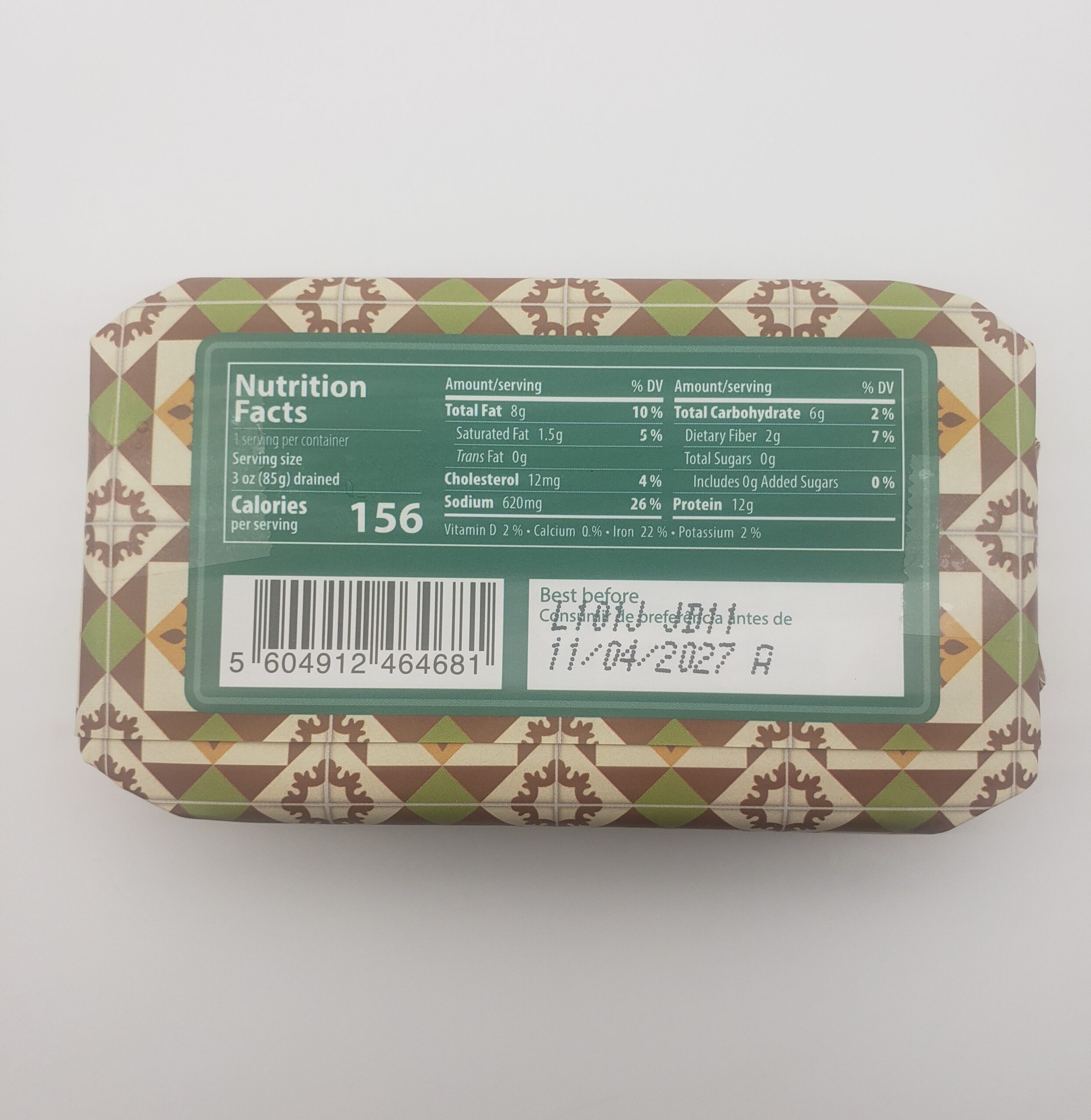 Briosa Gourmet Tuna Fillets in Olive Oil with Chickpeas - Rainbow ...