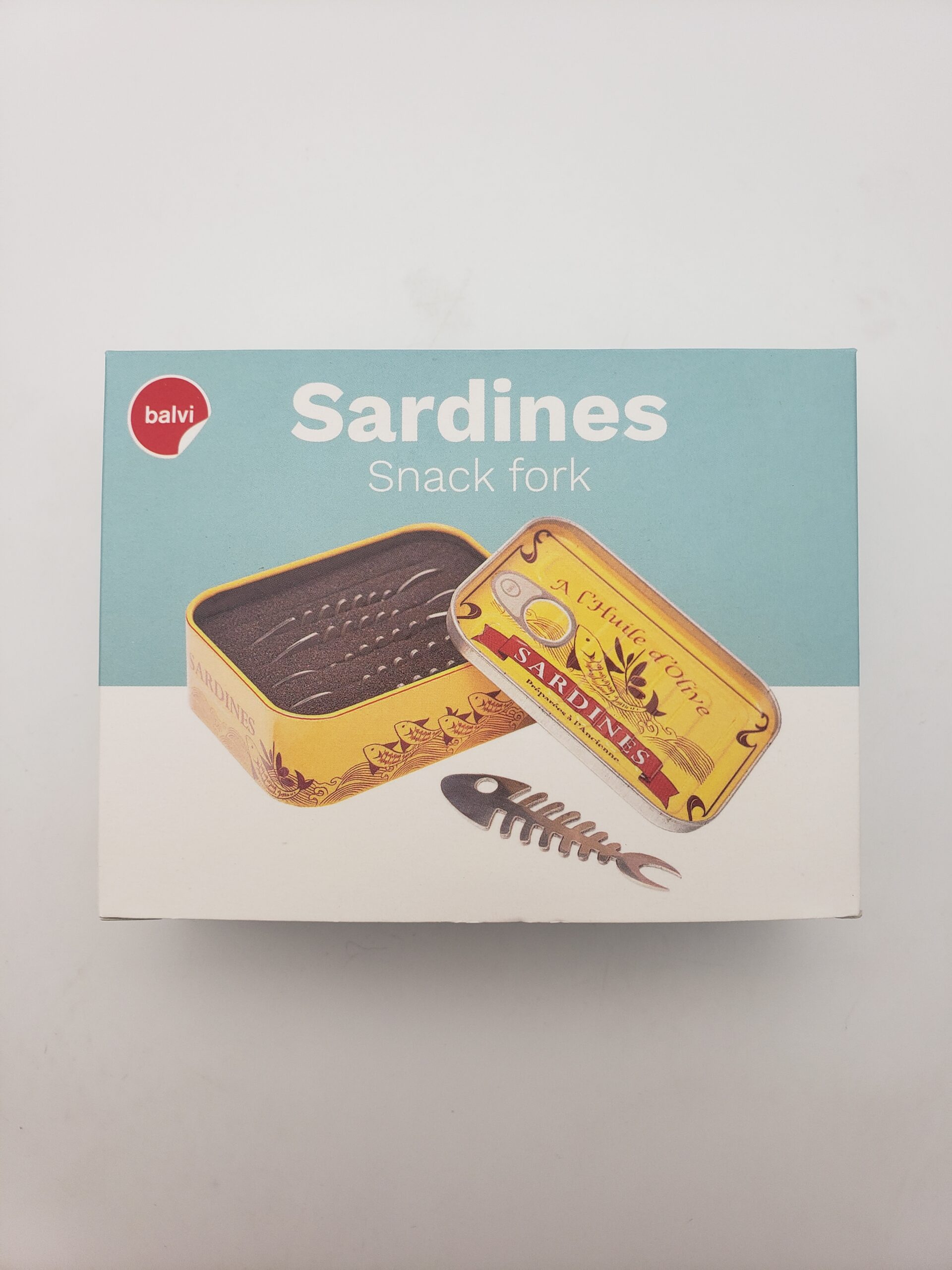 Sardines Snack Fork 6 pcs Tin, Stainless Steel - RTG.fish - Rainbow ...