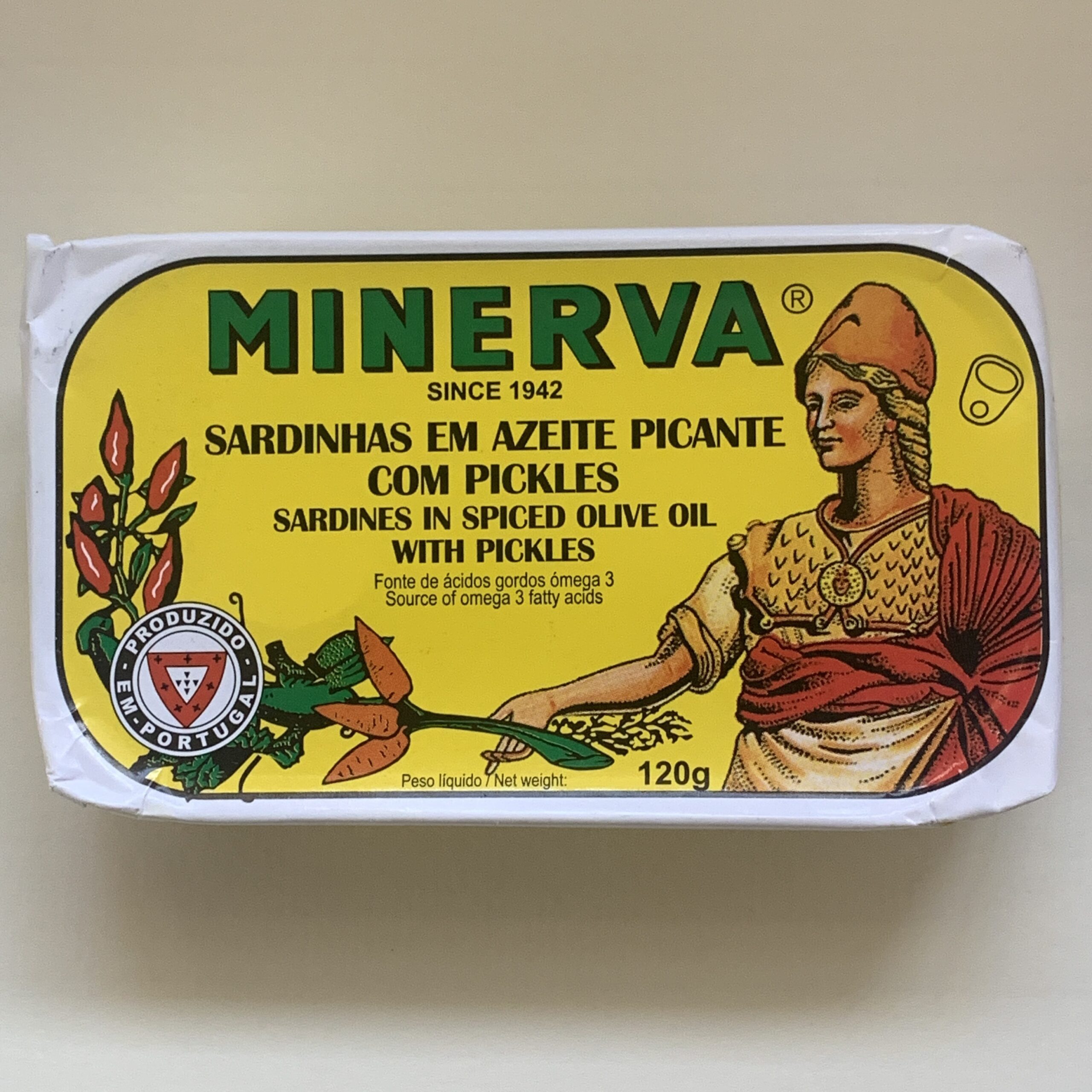 Minerva Sardines in Spicy Olive Oil with Pickled Vegetables - RTG.fish ...