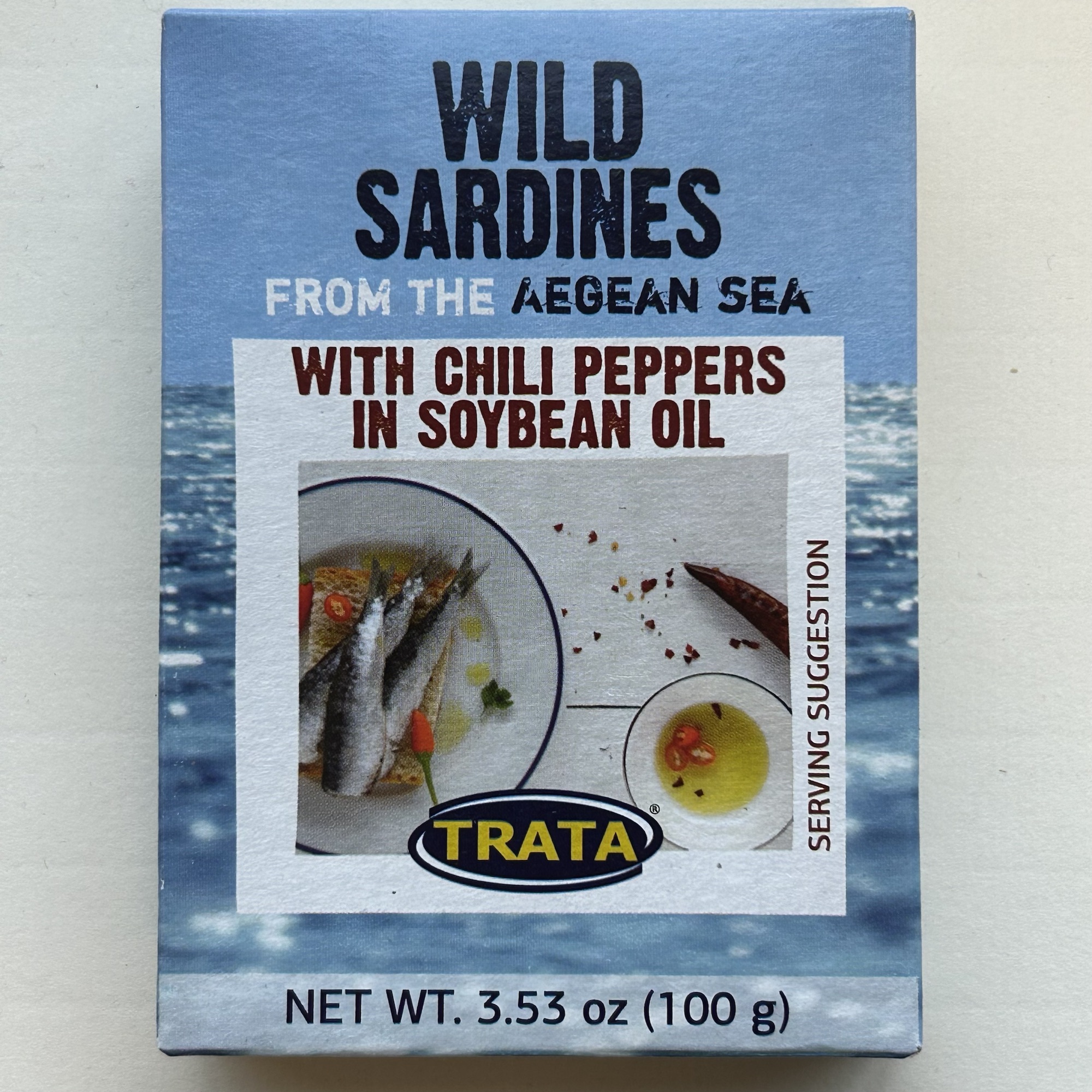 Trata Sardines with Chili Peppers in Soybean Oil - RTG.fish - Rainbow ...