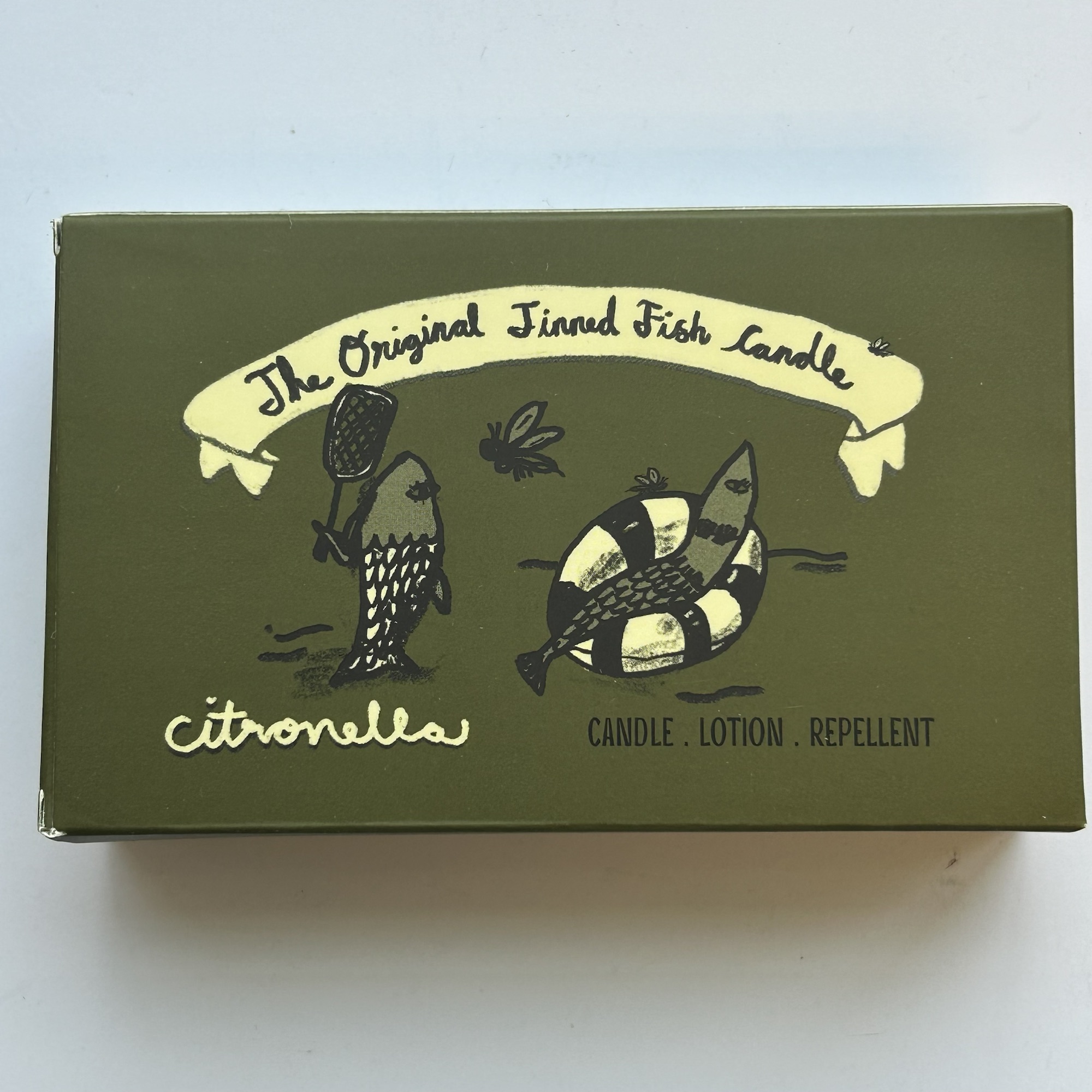 The Original Tinned Fish Candle - Citronella - RTG.fish - Rainbow ...