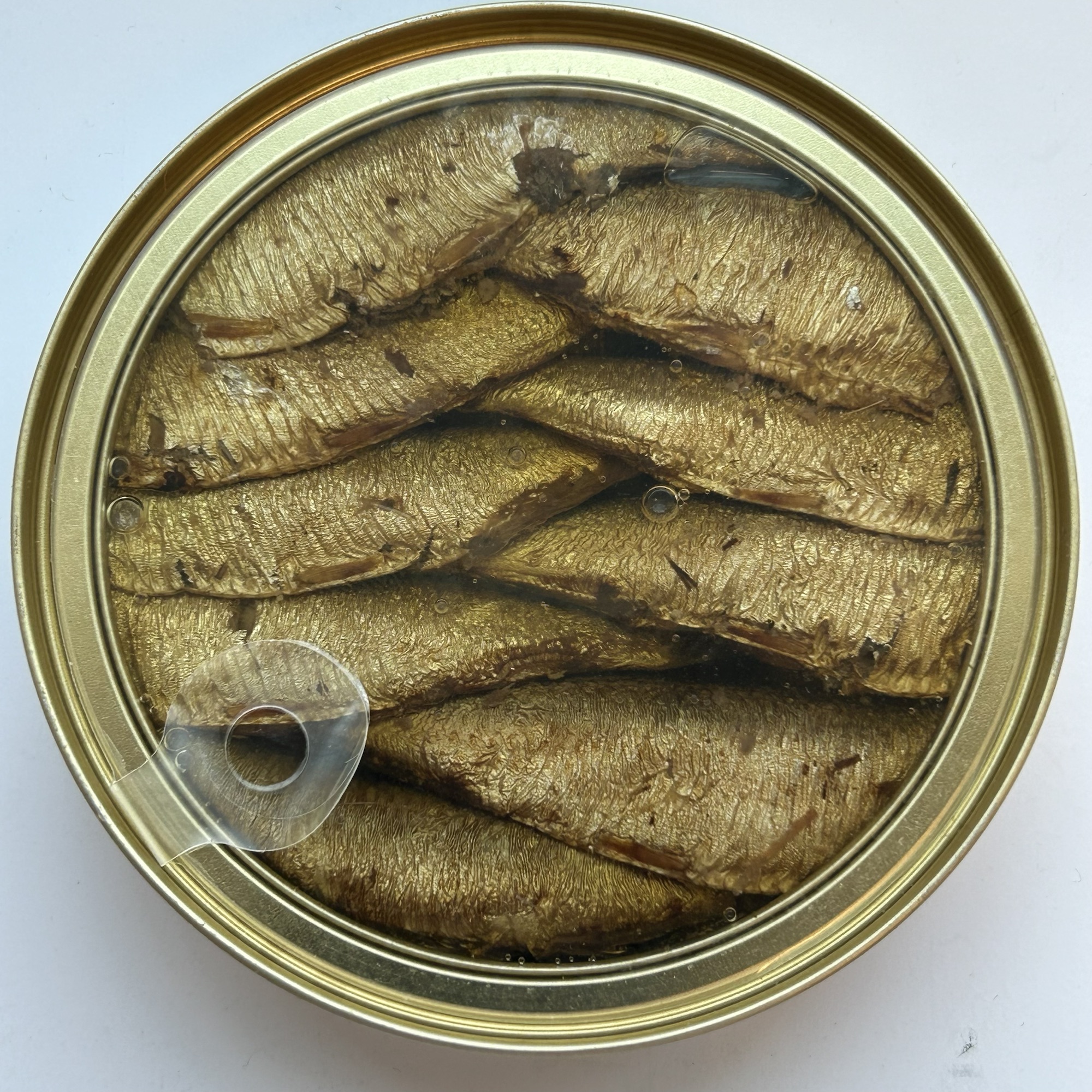 Riga Gold Smoked Sprats in Olive Oil, Clear Top, 120g - RTG.fish ...