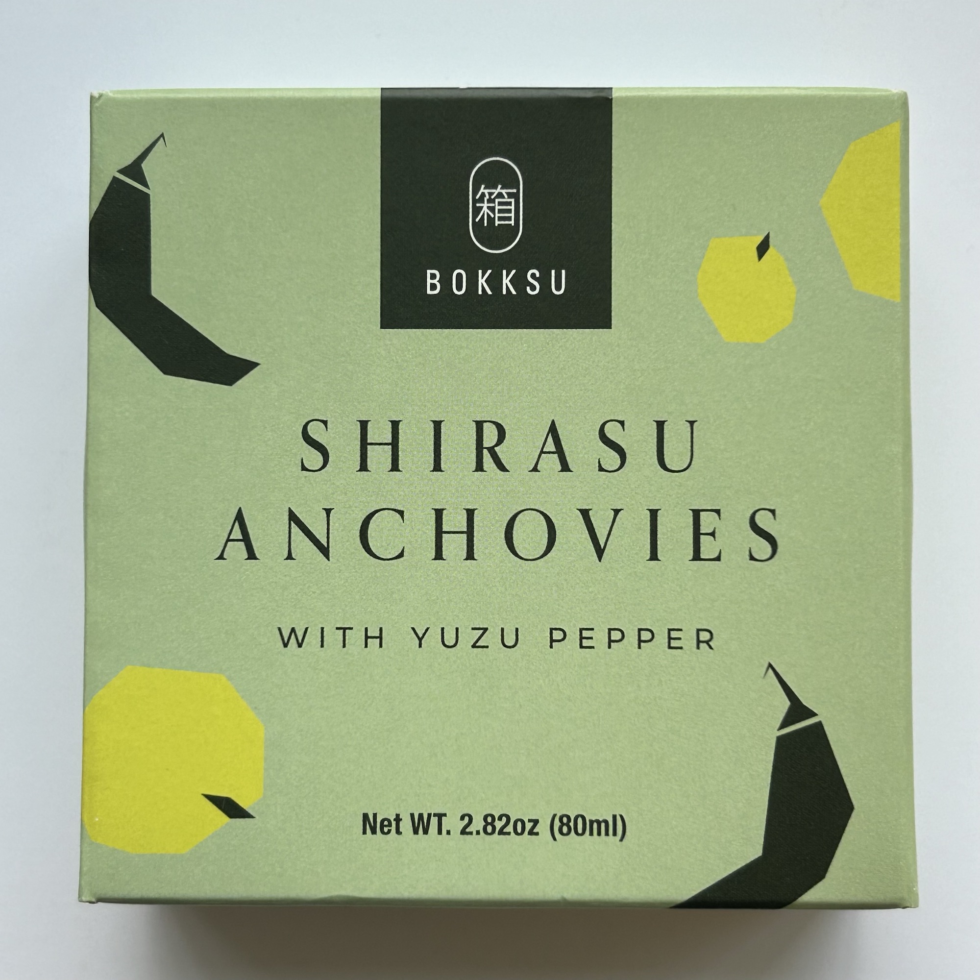 Bokksu Shirasu Anchovies (Whitebait) with Yuzu Kosho - RTG.fish ...