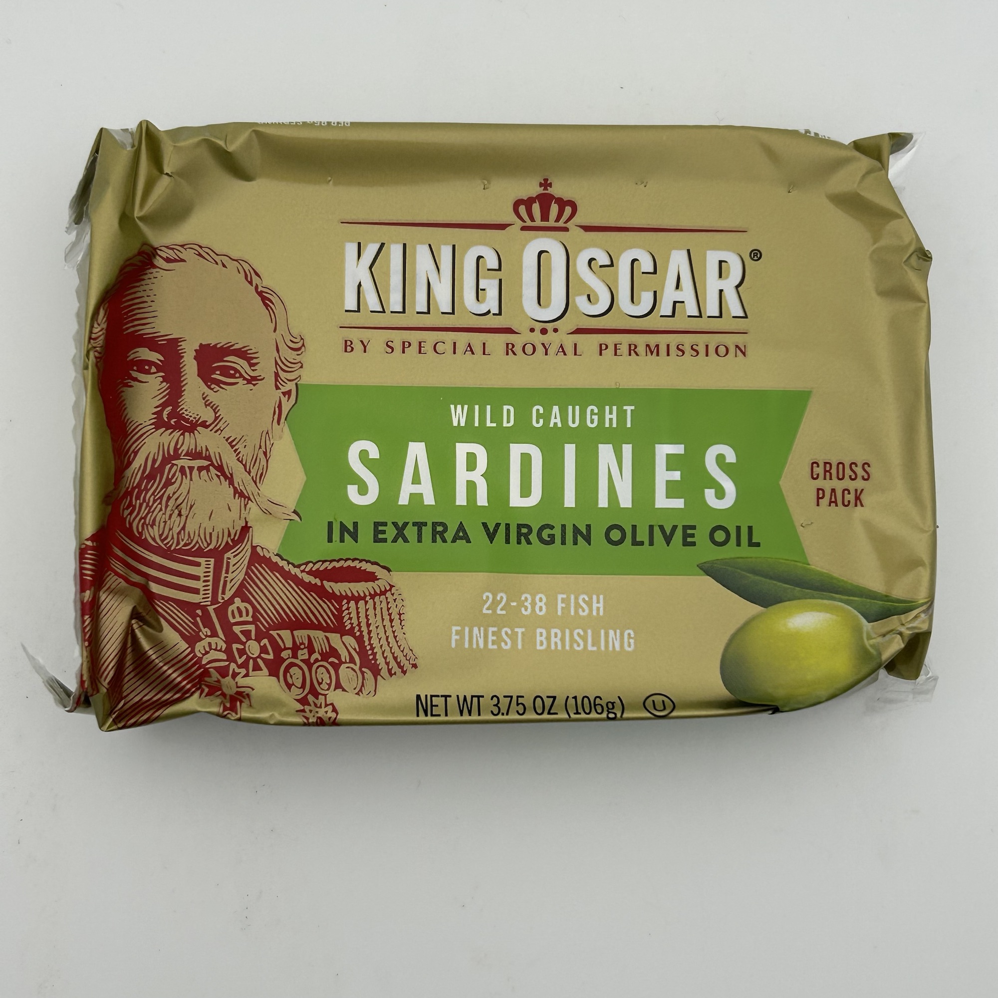 King Oscar Cross-Pack Sardines (Sprats) in Extra Virgin Olive Oil - RTG ...
