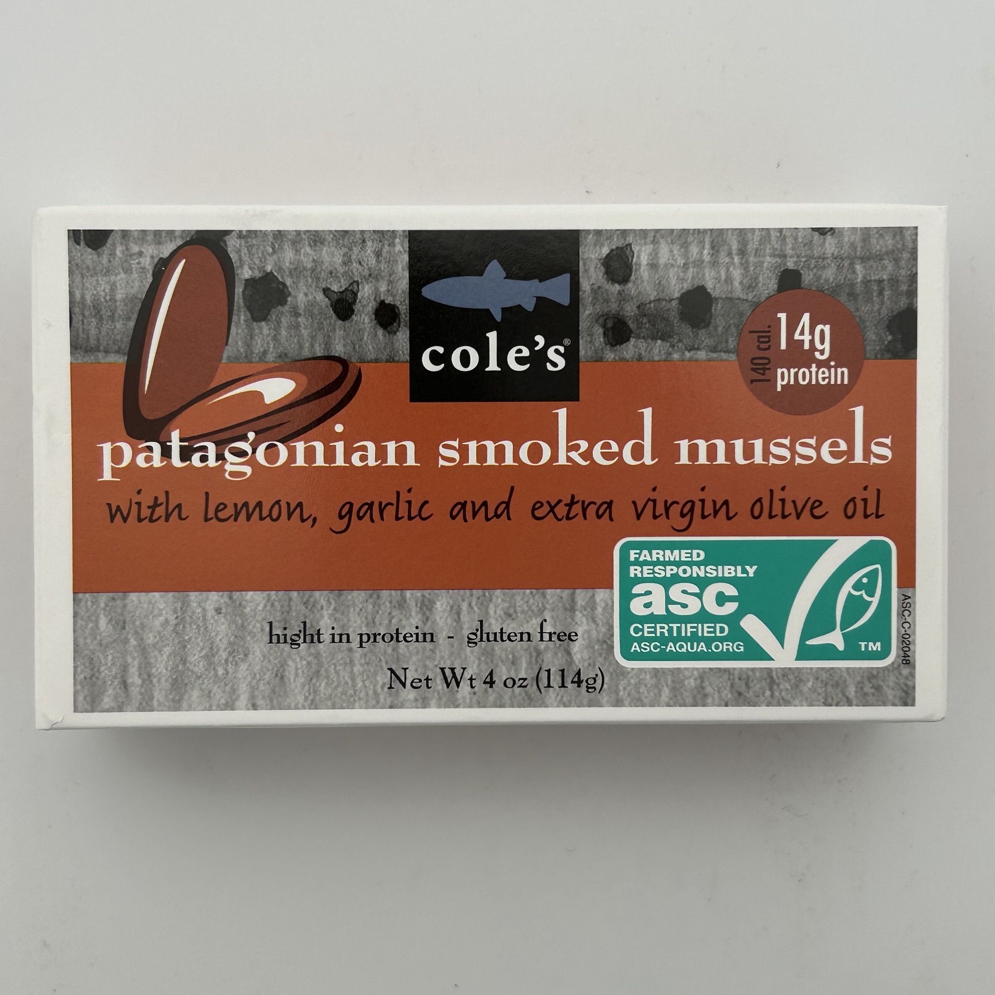 Cole's Smoked Mussels with Lemon, Garlic, and EVOO - RTG.fish - Rainbow ...