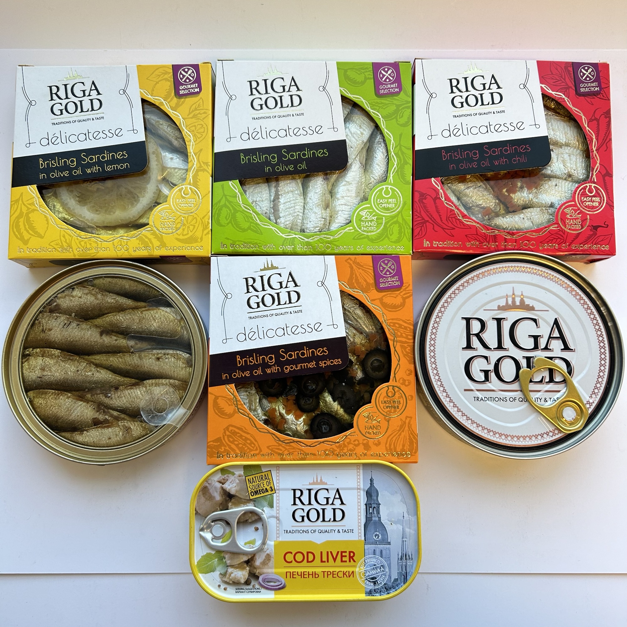 Combo Pack: All The Riga Gold - RTG.fish - Rainbow Tomatoes Garden