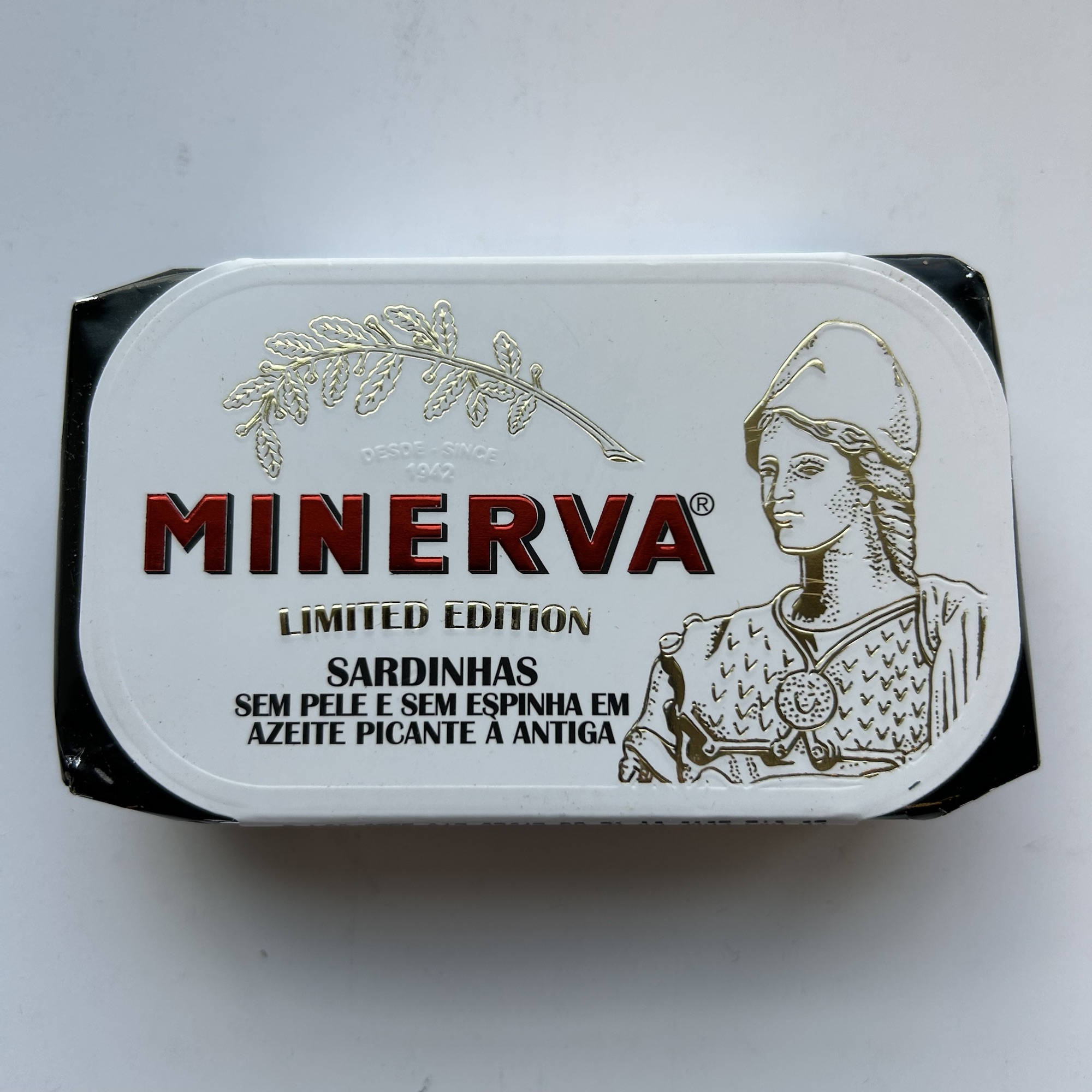 Minerva Sardines Skinless & Boneless in Spicy Olive Oil, Limited ...