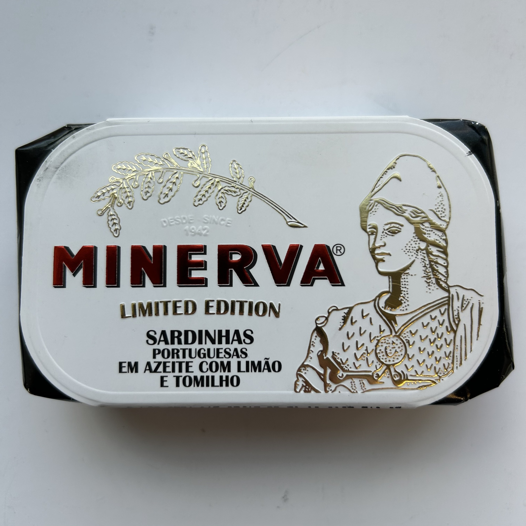 Minerva Limited Edition Sardines in Olive Oil with Lemon and Thyme ...