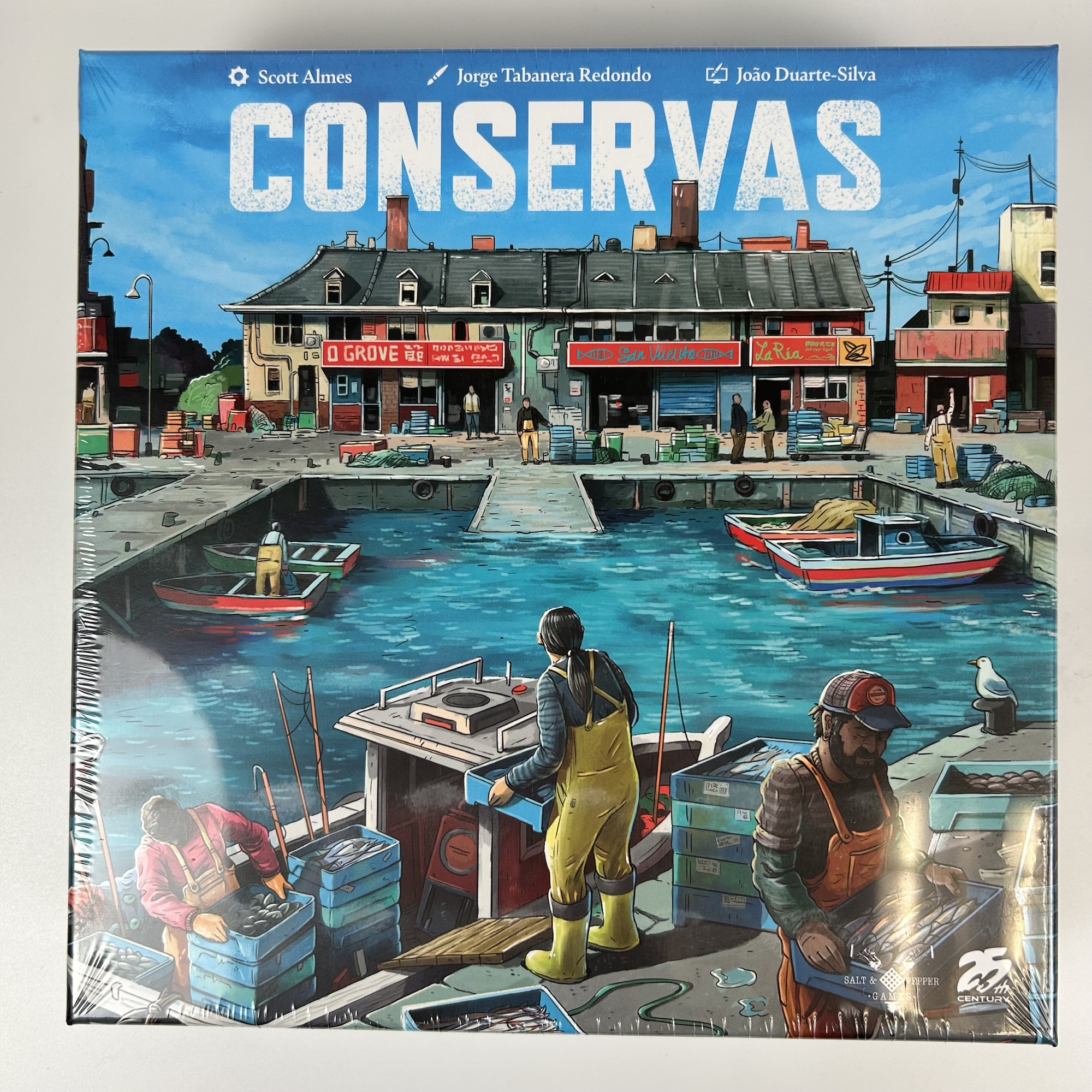 Conservas Board Game - RTG.fish - Rainbow Tomatoes Garden